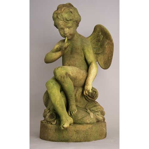 Mischievous Cupid Statue (37-Inch) — Bella Outdoors