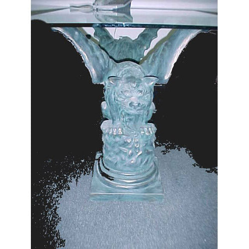 Castle Gate Table Base Set Outdoor/Indoor Statue — Bella Outdoors