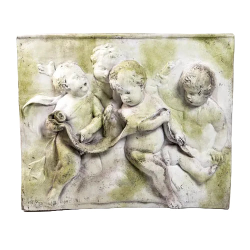 Four Singing Cherubs Outdoor Statue (33-Inch) — Bella Outdoors